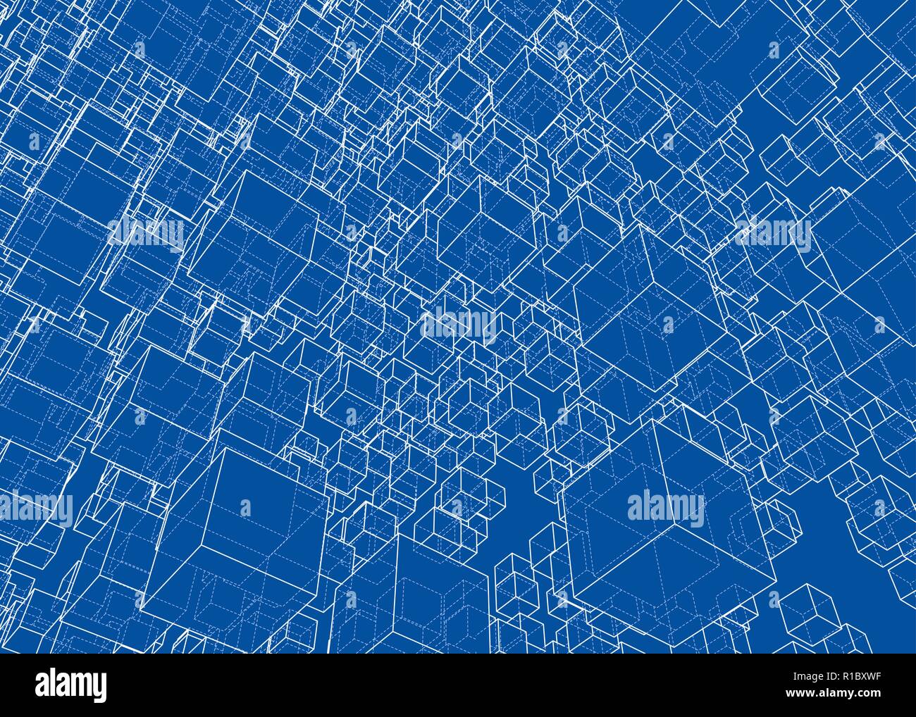 Vector abstract boxes background Stock Vector Image & Art - Alamy