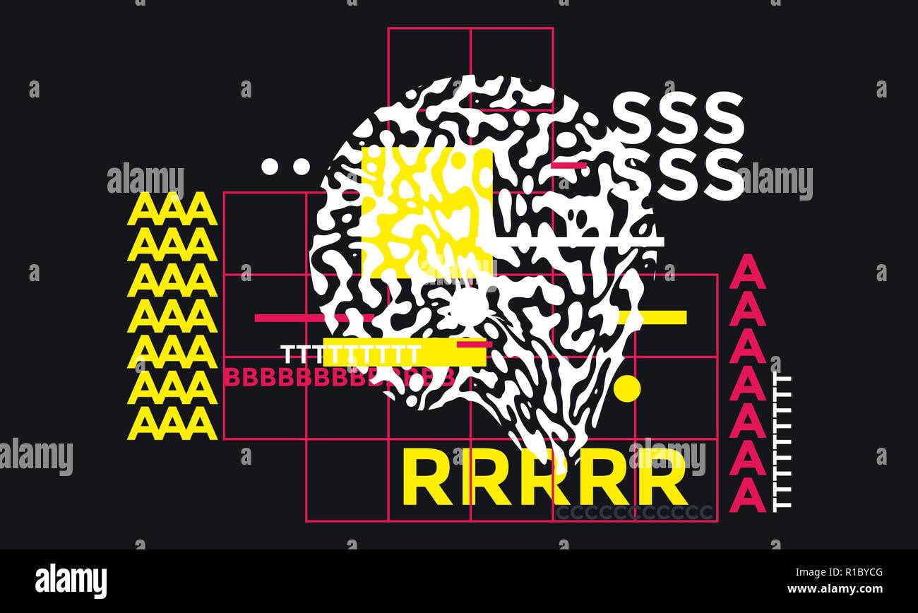 Space for text minimal geometric web banner design Stock Vector Image ...