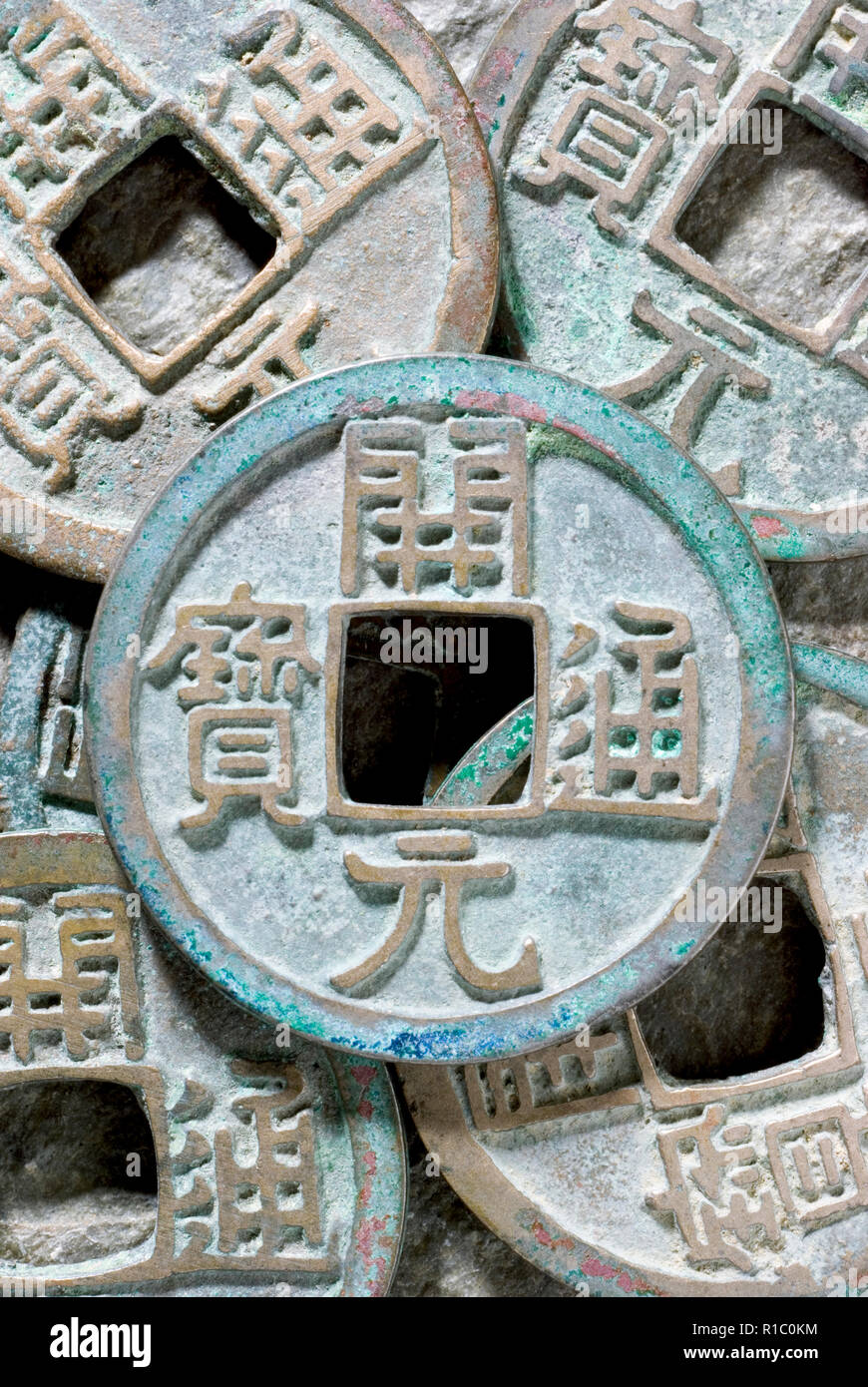 Tang Dynasty Coins Stock Photo - Alamy