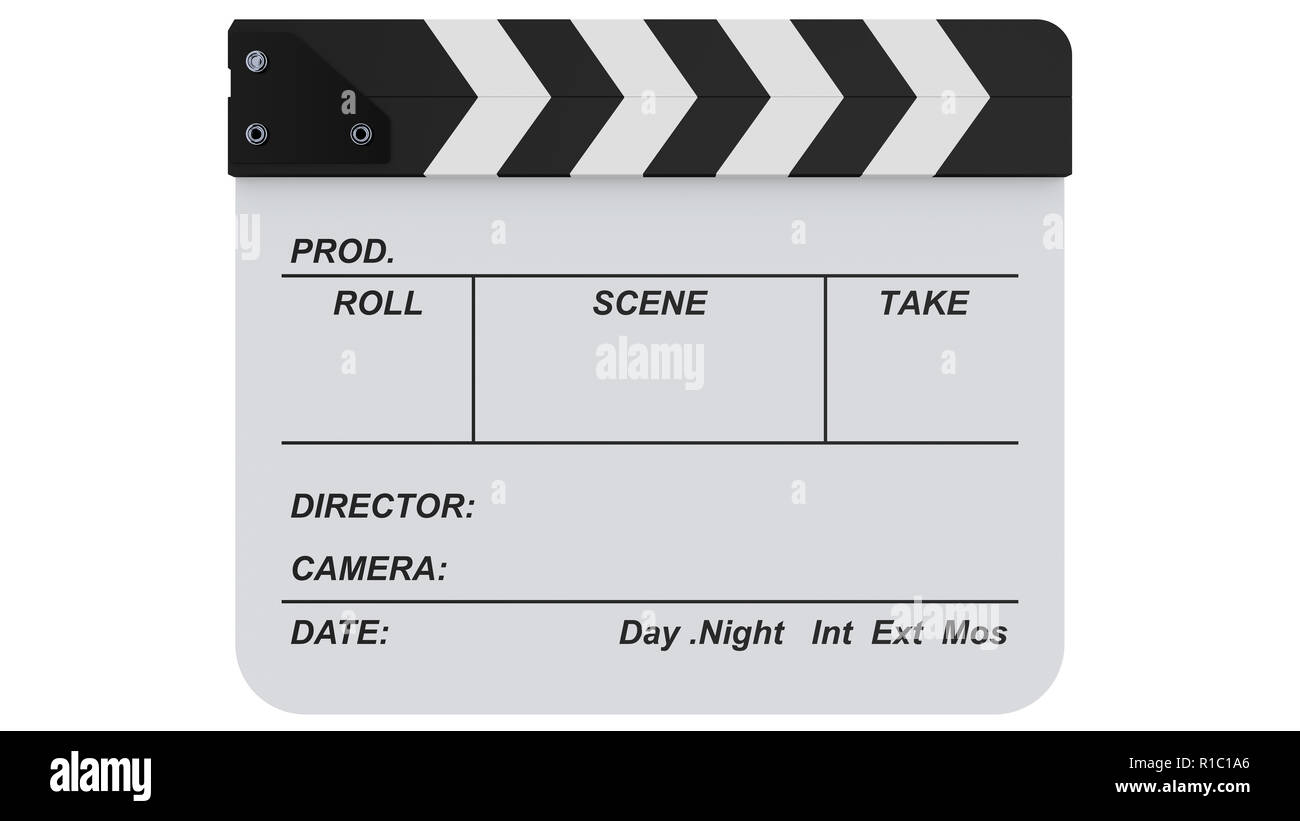 Film clipboard hi-res stock photography and images - Alamy