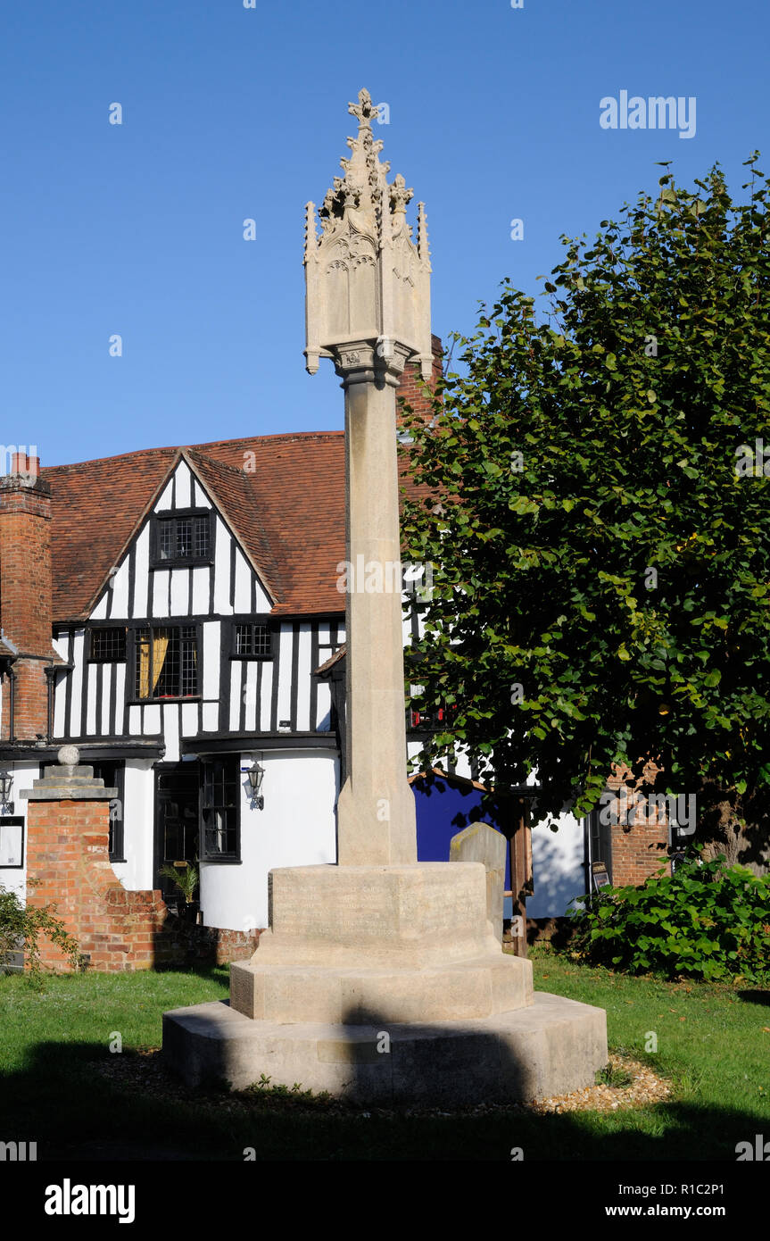 Churchyard Cross in the churchyard of St Michael’s Church, Bishops ...