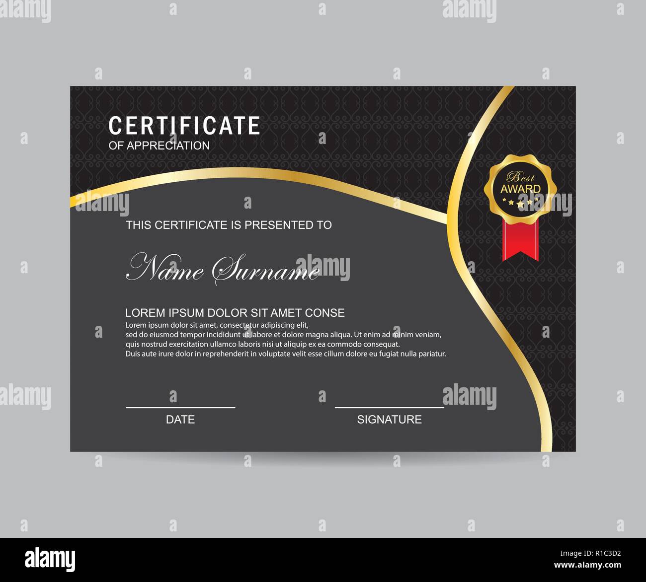 Modern certificate template Stock Vector Image & Art - Alamy Modern certificate template Stock Vector Image & Art - Alamy