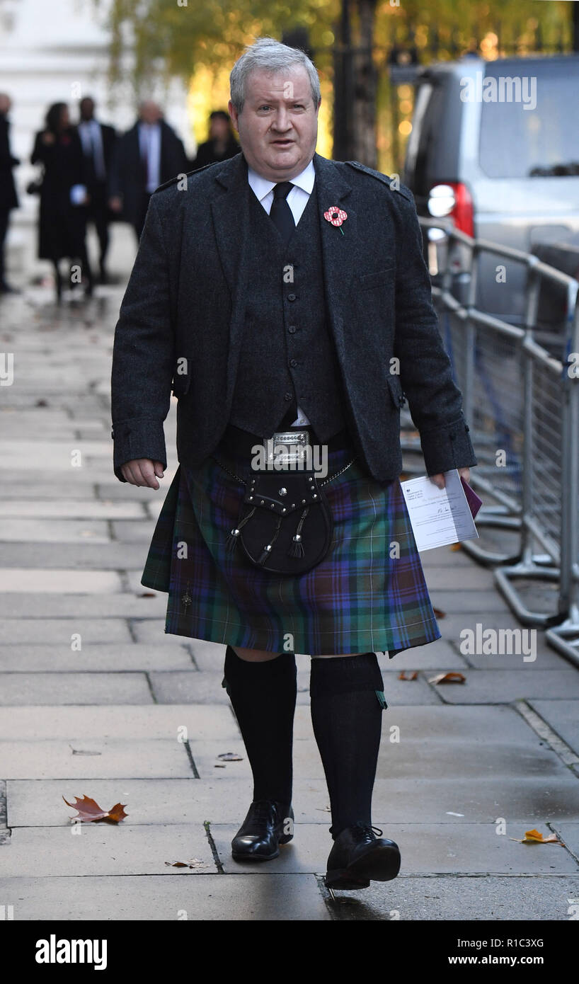 SNP Westminster leader Ian Blackford walks through Downing Street ahead ...