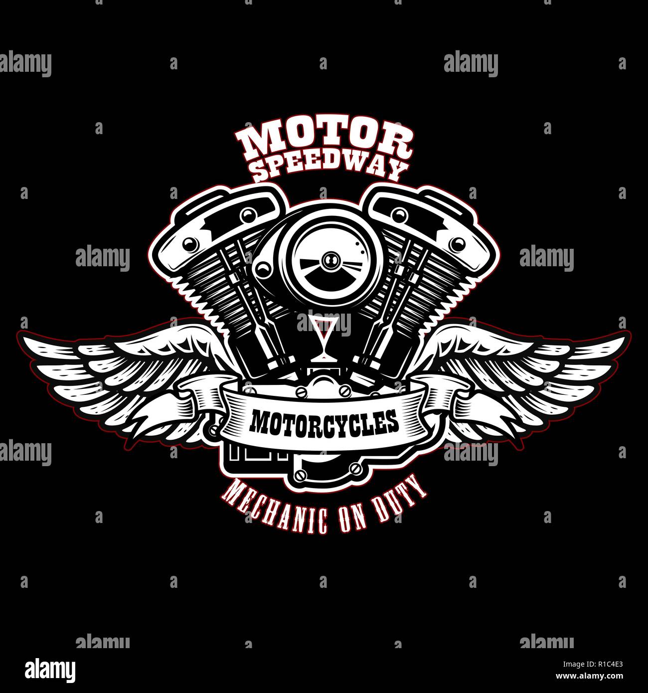 Motor t mechanic Stock Vector Images - Alamy