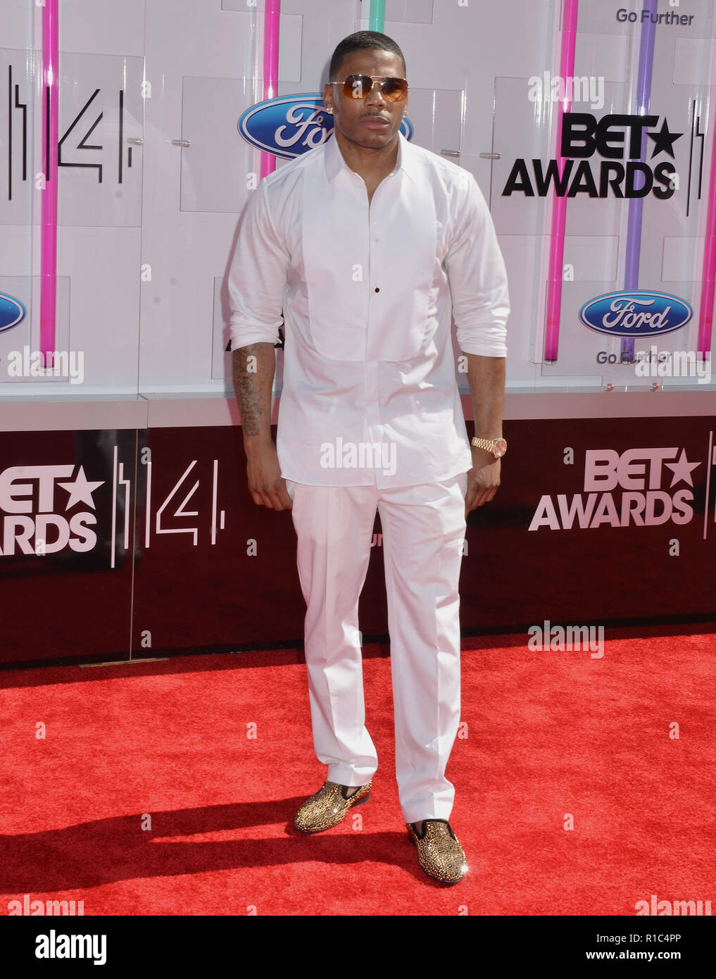 Nelly event in hollywood life california hi-res stock photography and ...