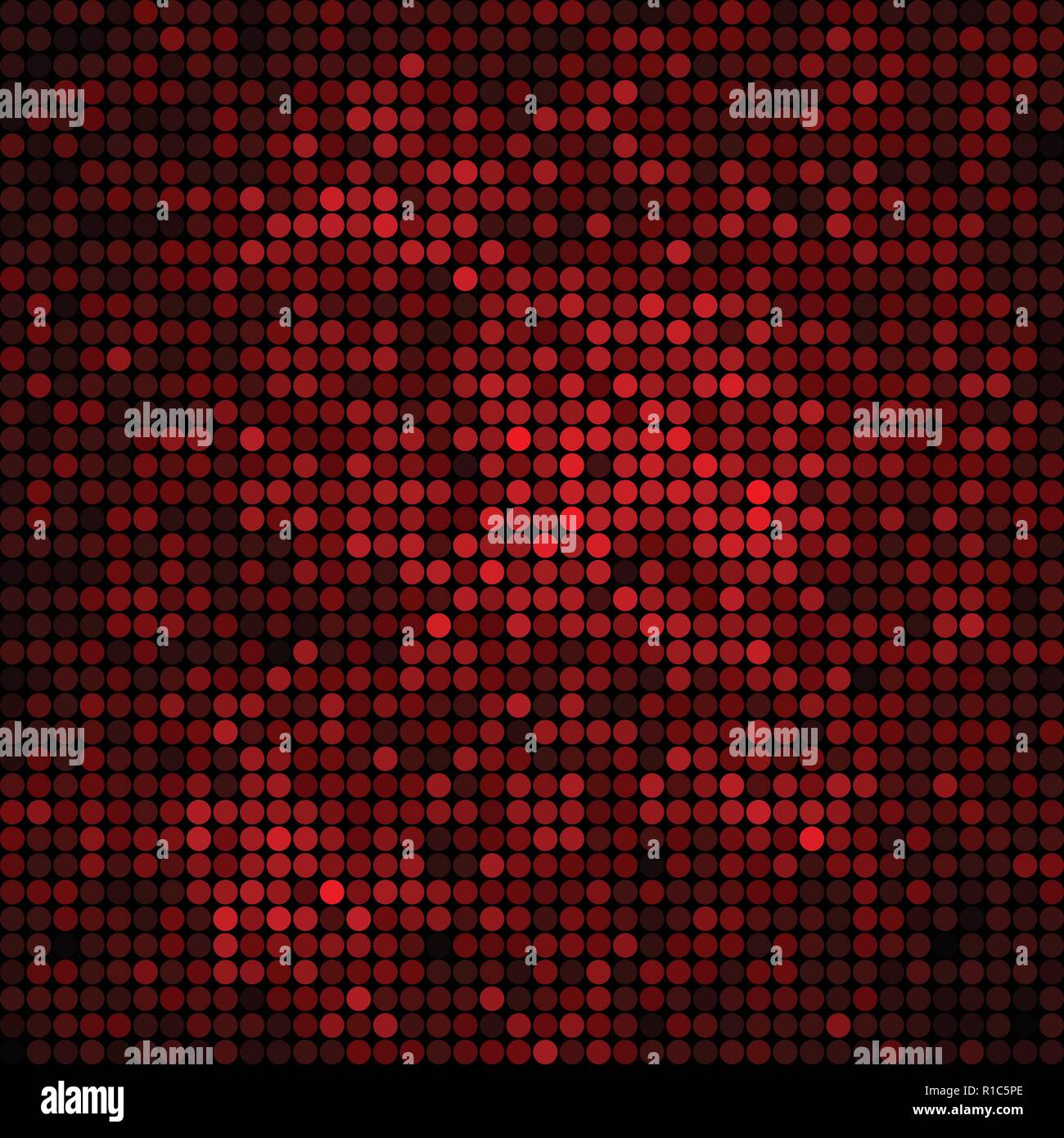 abstract vector colored round dots background - red Stock Vector Image ...