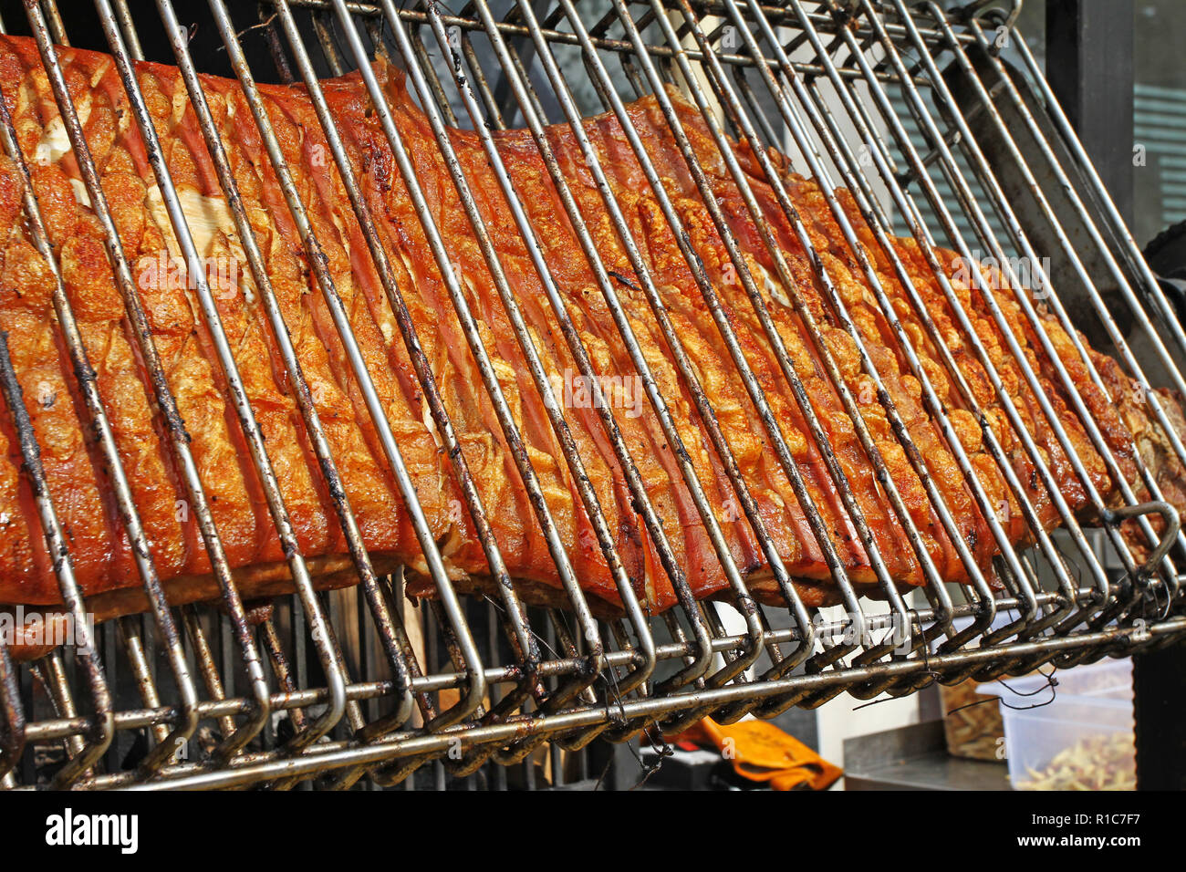 Huge skewer hi-res stock photography and images - Alamy