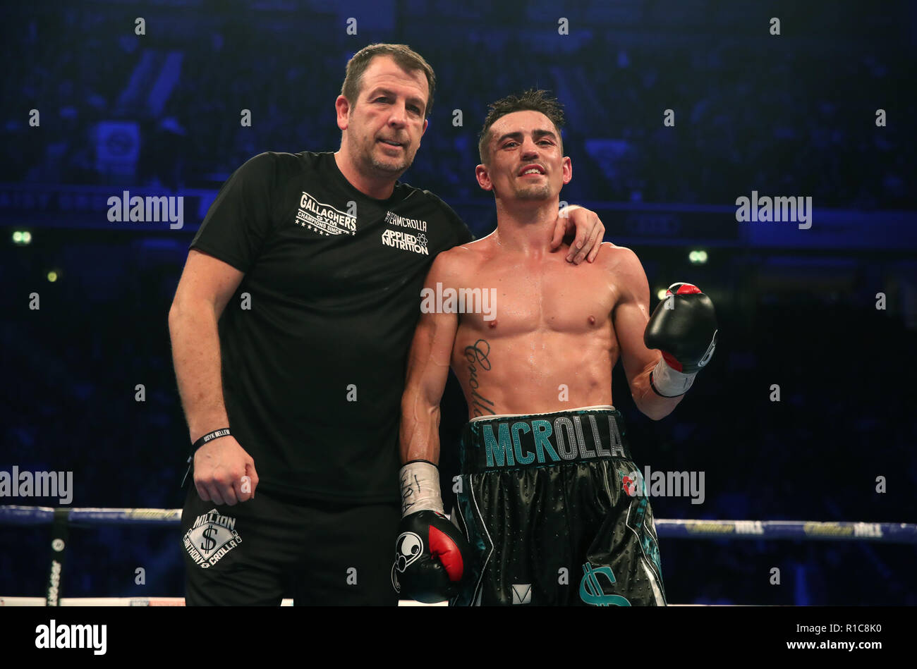 Joe Gallagher and Anthony Crolla Stock Photo - Alamy