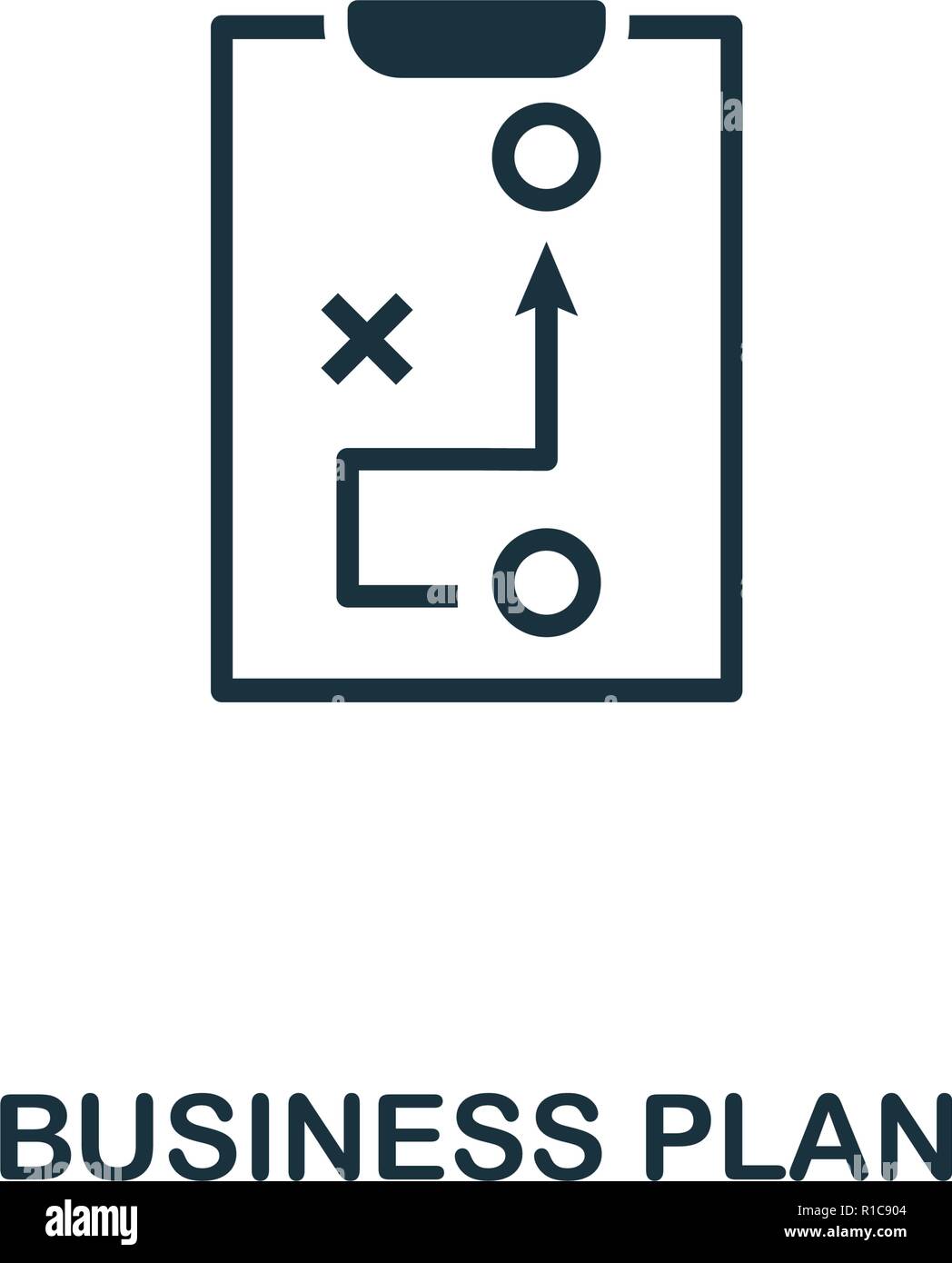 Business Plan icon. Premium style design from startup icon collection ...