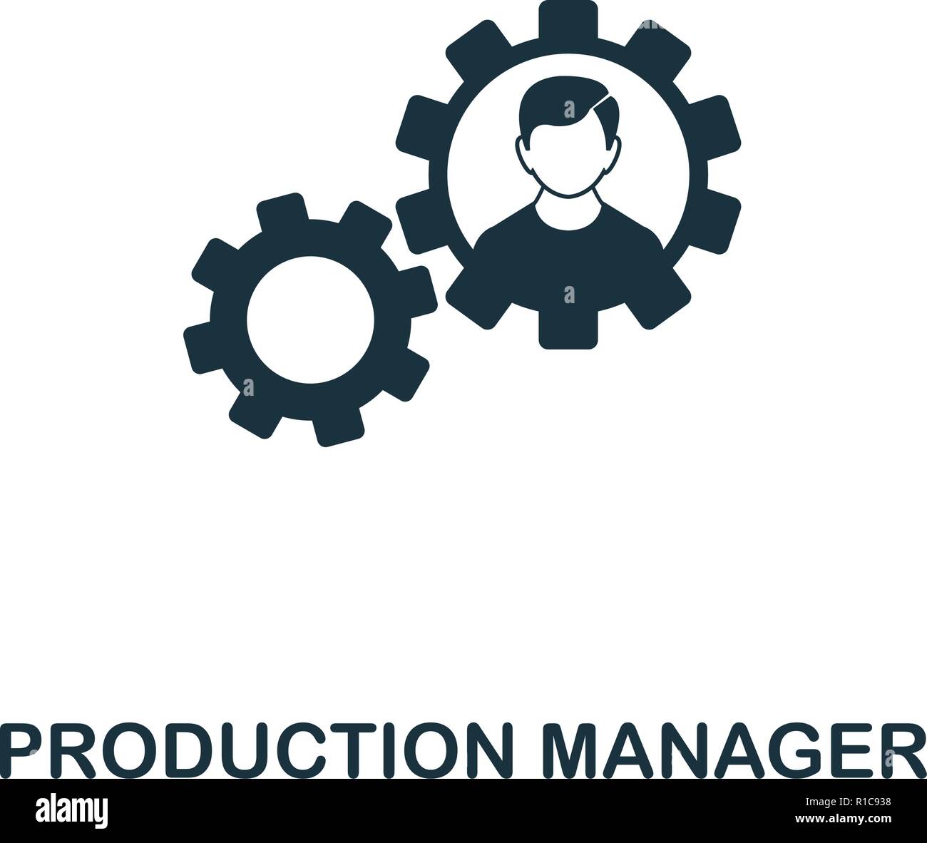 Production Manager icon. Premium style design from startup icon ...