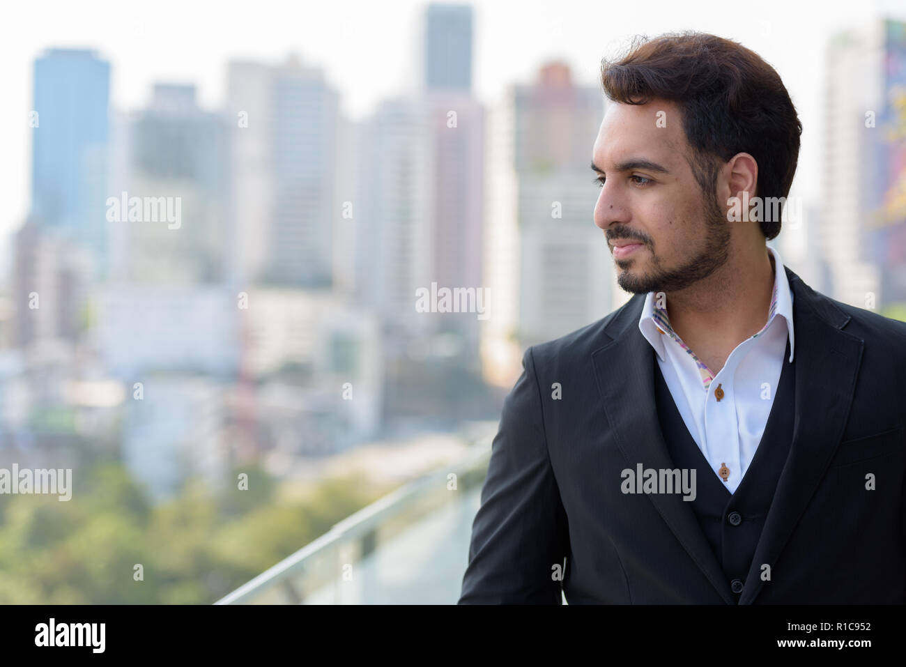 Indian rooftop view hi-res stock photography and images - Alamy