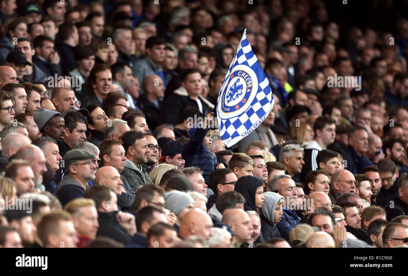 Chelsea flag stamford bridge hi-res stock photography and images - Alamy