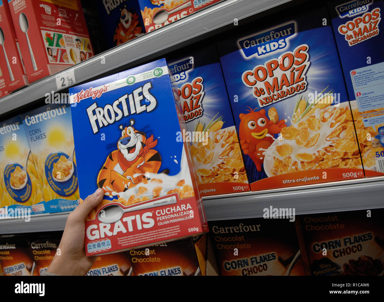 Frosties cereals hi-res stock photography and images - Alamy