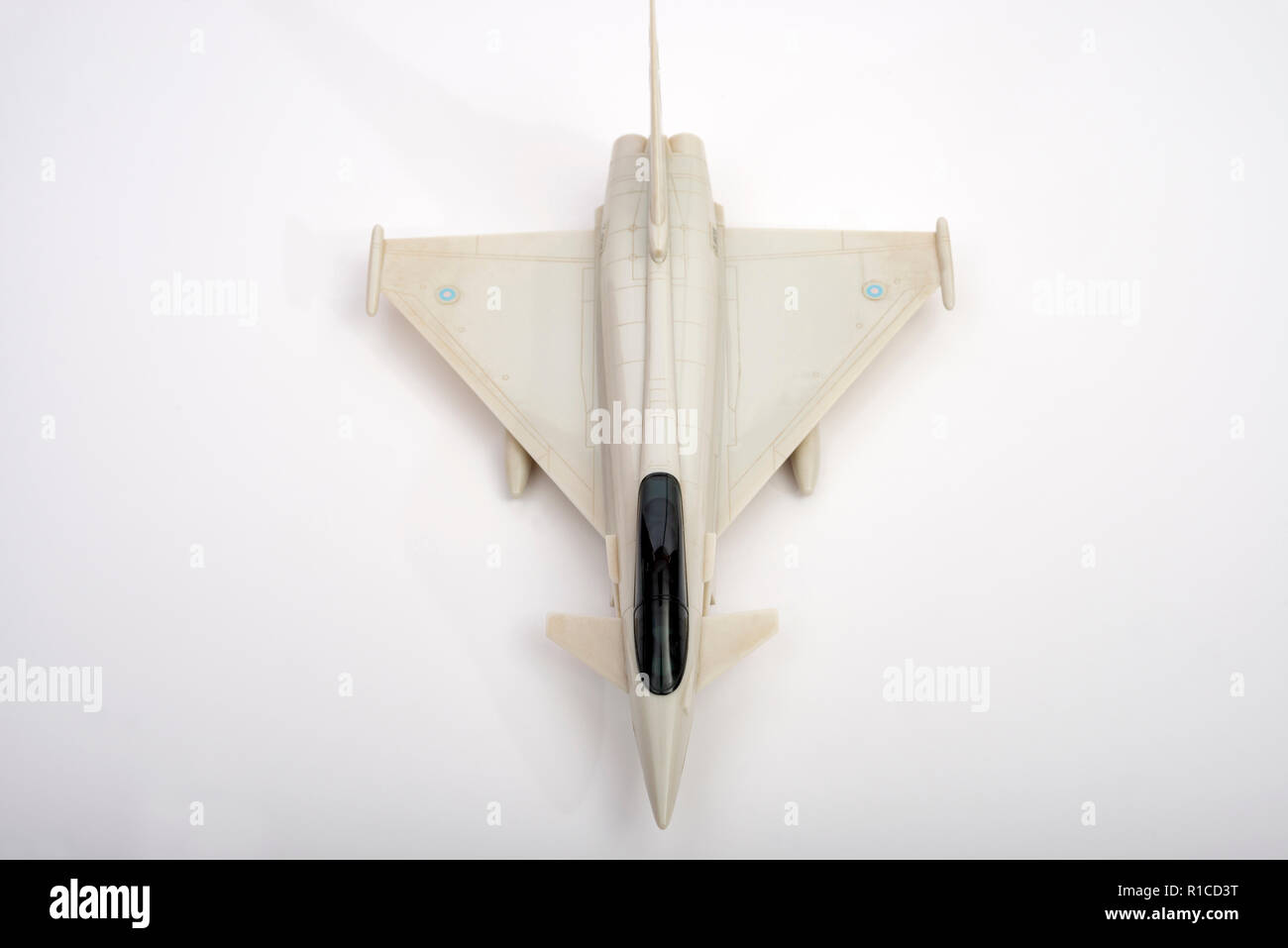 Airfix QuickBuild Typhon fighter jet model Stock Photo - Alamy