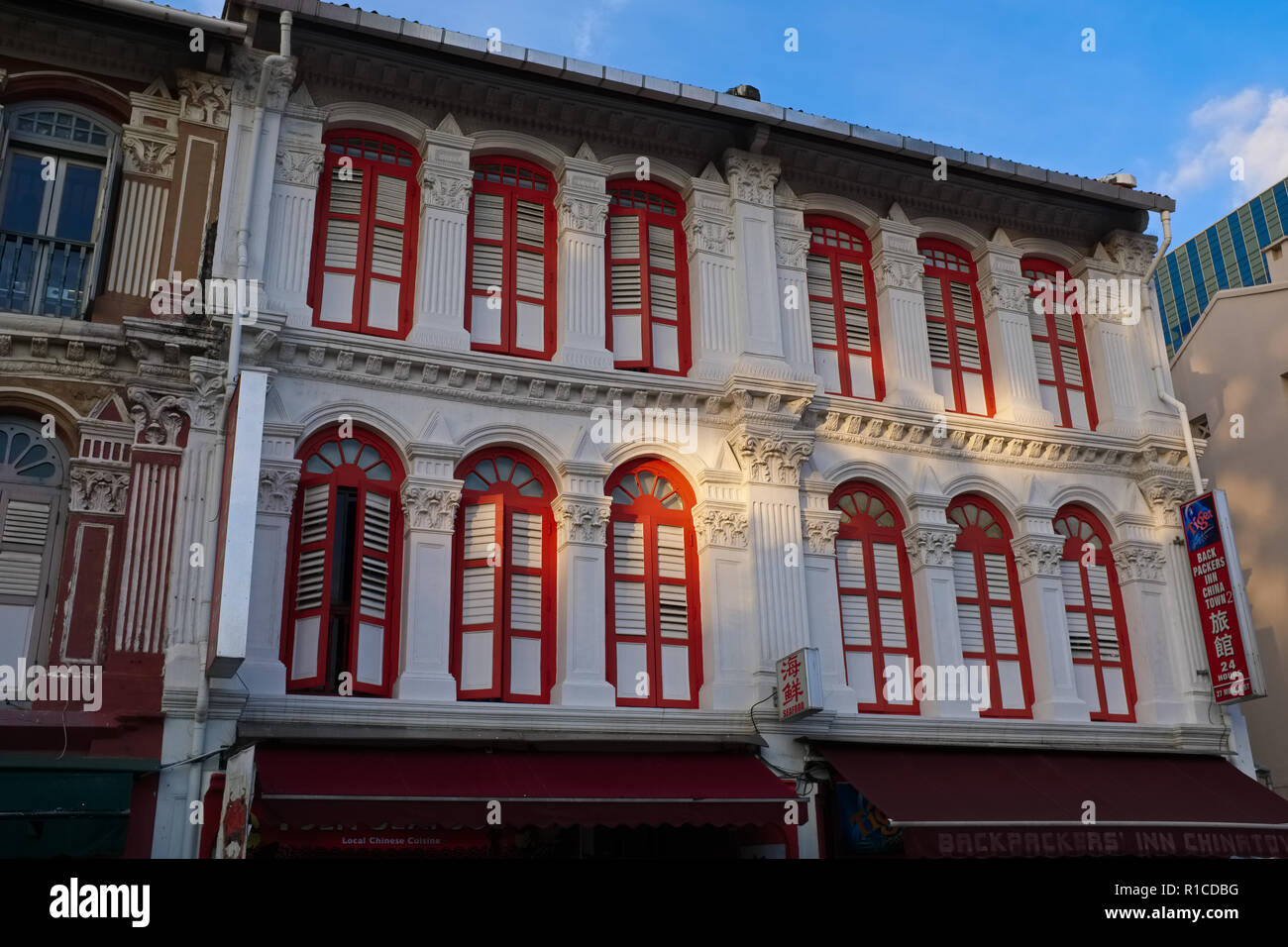Singapore chinatown restoration hi-res stock photography and images - Alamy