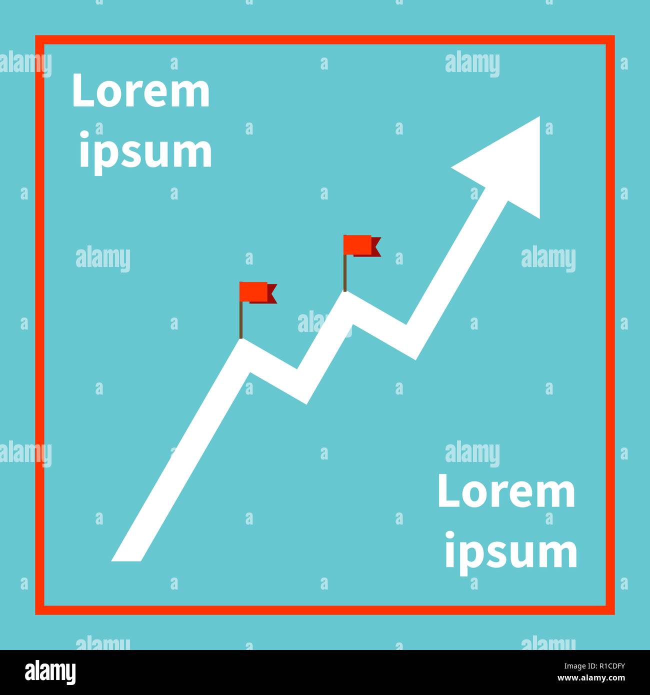 Growing trend Stock Vector Images - Alamy