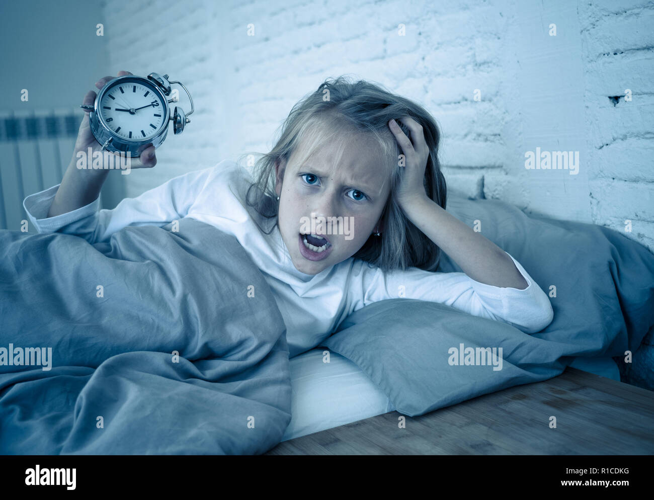 Child bedroom stressed hi-res stock photography and images - Alamy