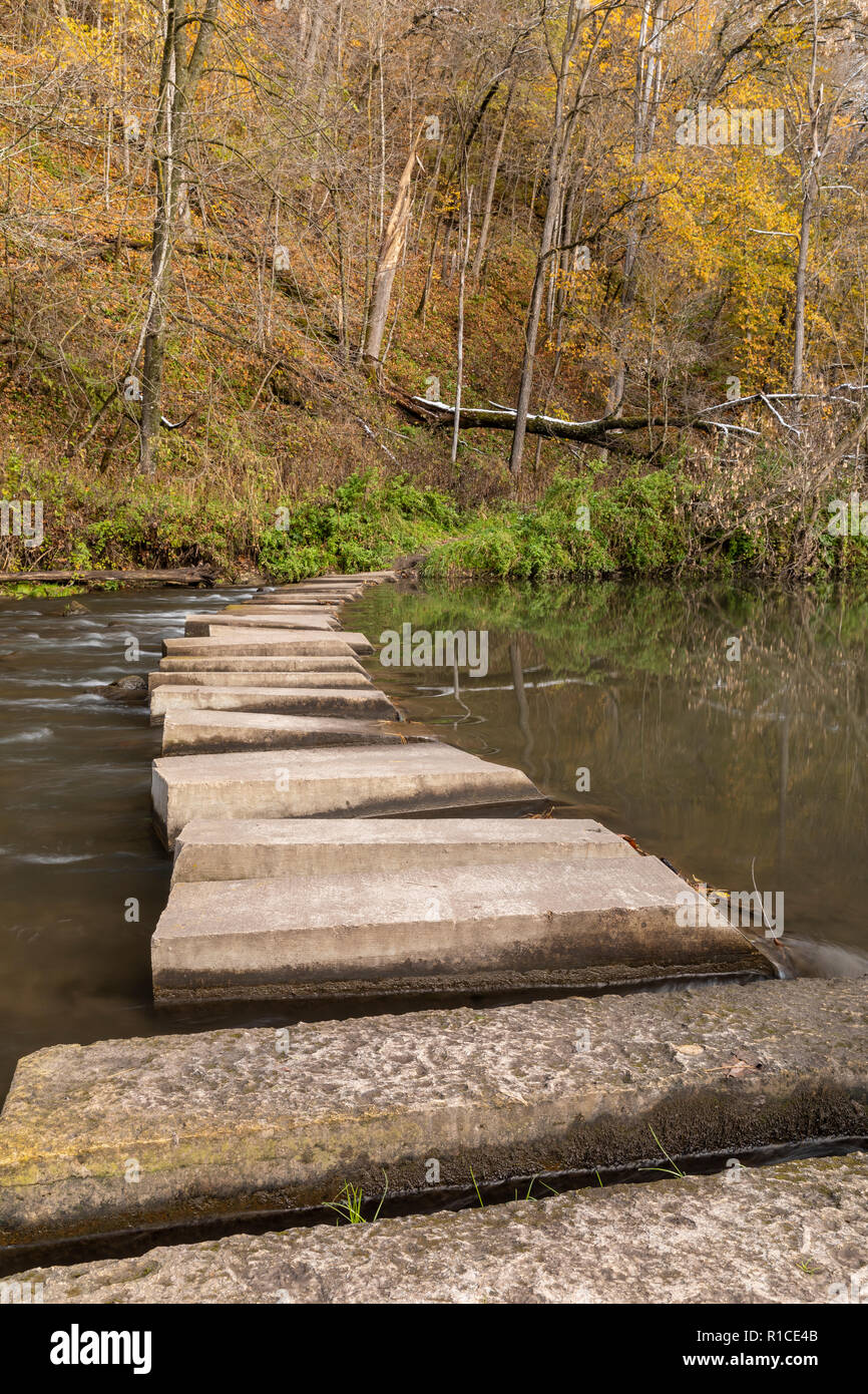 Footbridge in woods hi-res stock photography and images - Alamy