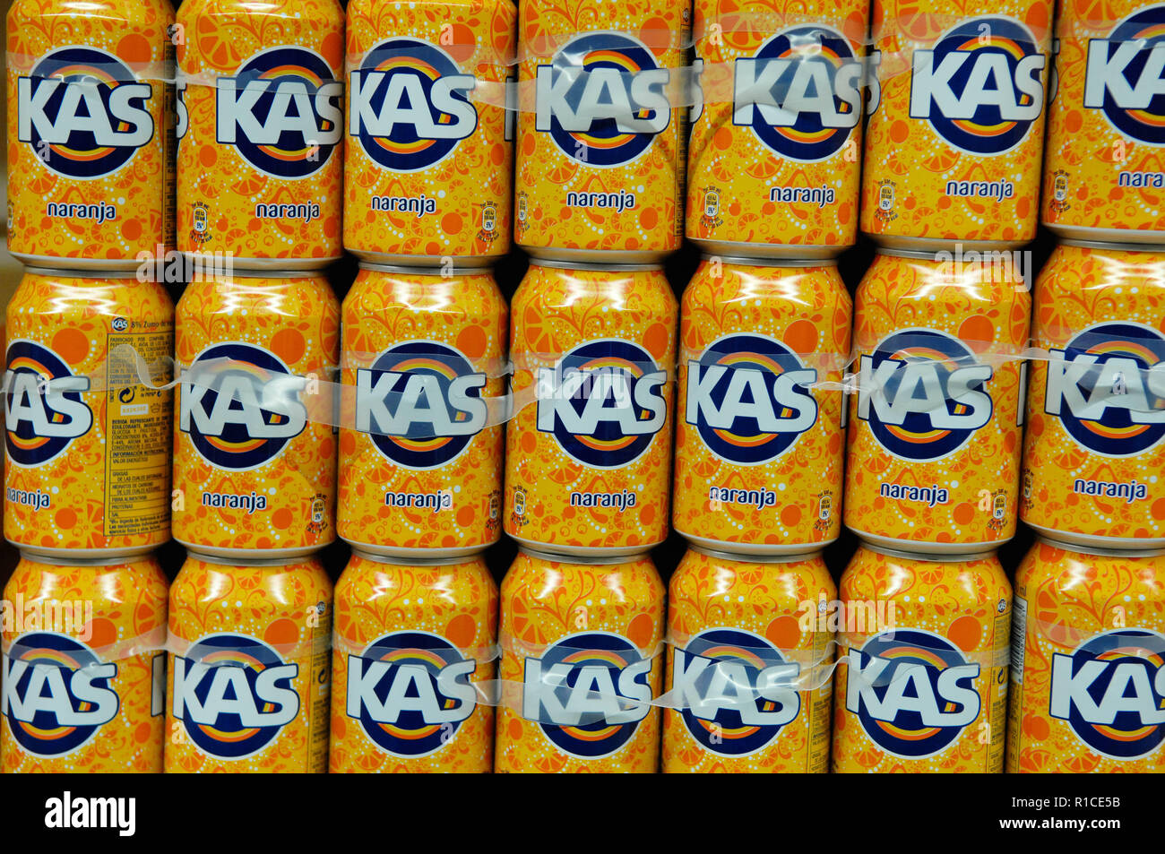 Tins of Kas Stock Photo - Alamy