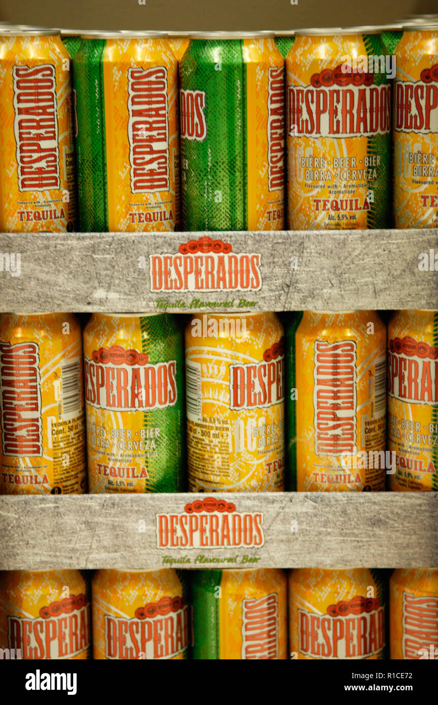 Desperados tequila beer hi-res stock photography and images - Alamy