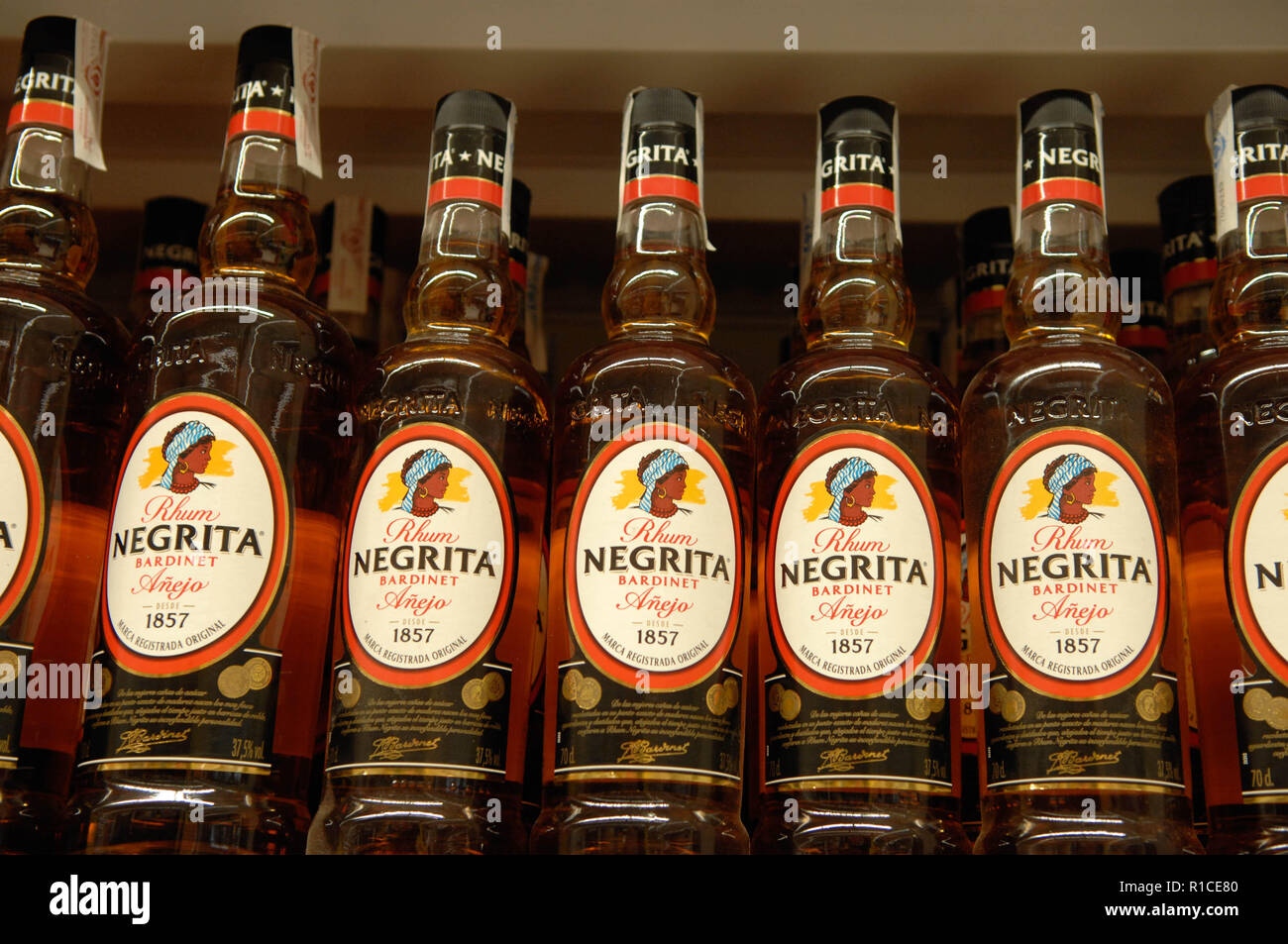 Negrita bottle hi-res stock photography and images - Alamy