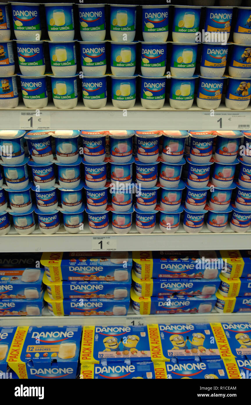 Danone Products Stock Photos & Danone Products Stock Images - Alamy