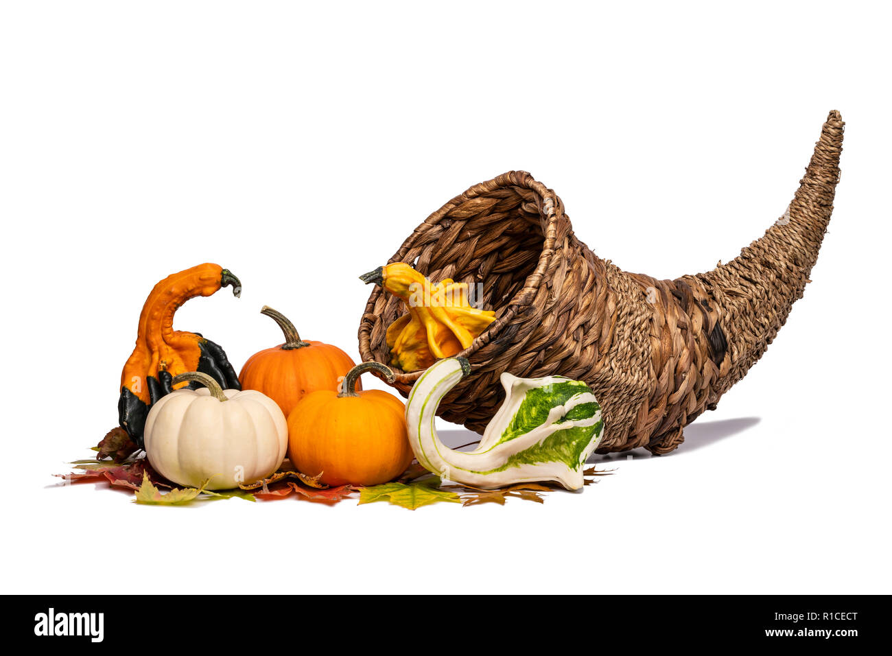 Cornucopia Cut Out Stock Images & Pictures - Alamy