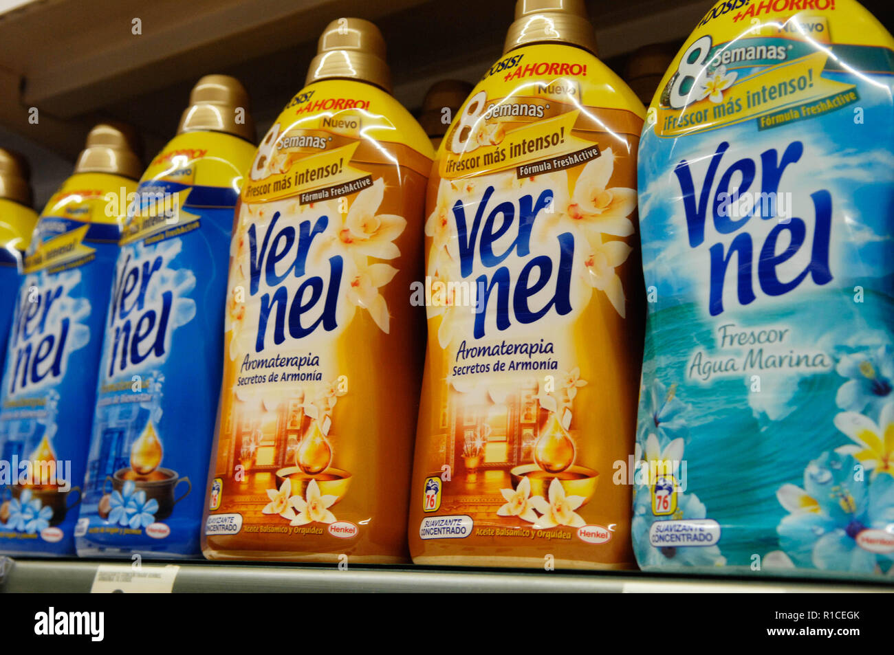 vernel fabric softener Stock Photo - Alamy