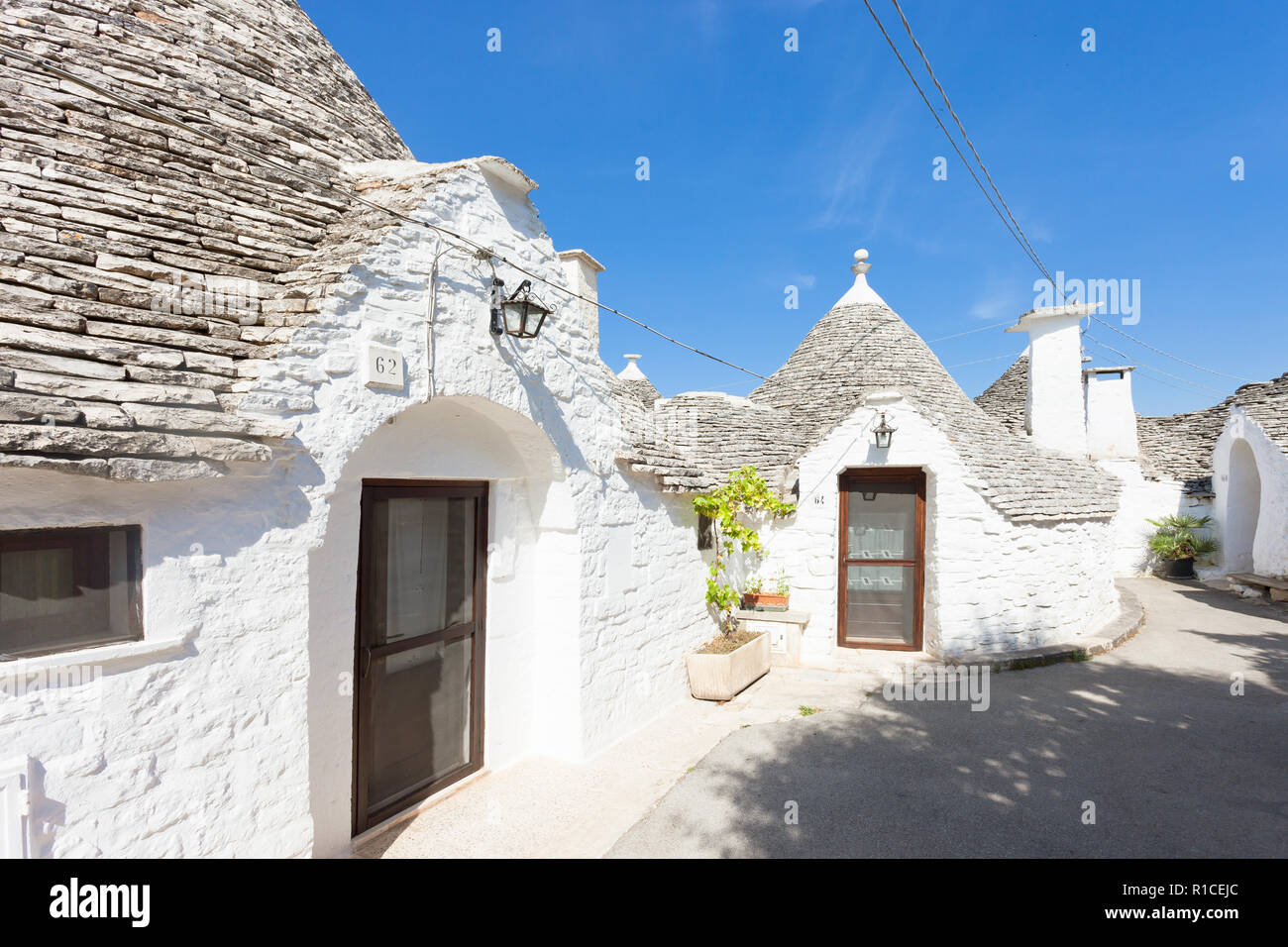 Alberobello, Apulia, Italy - Traditional art of local architechture in ...
