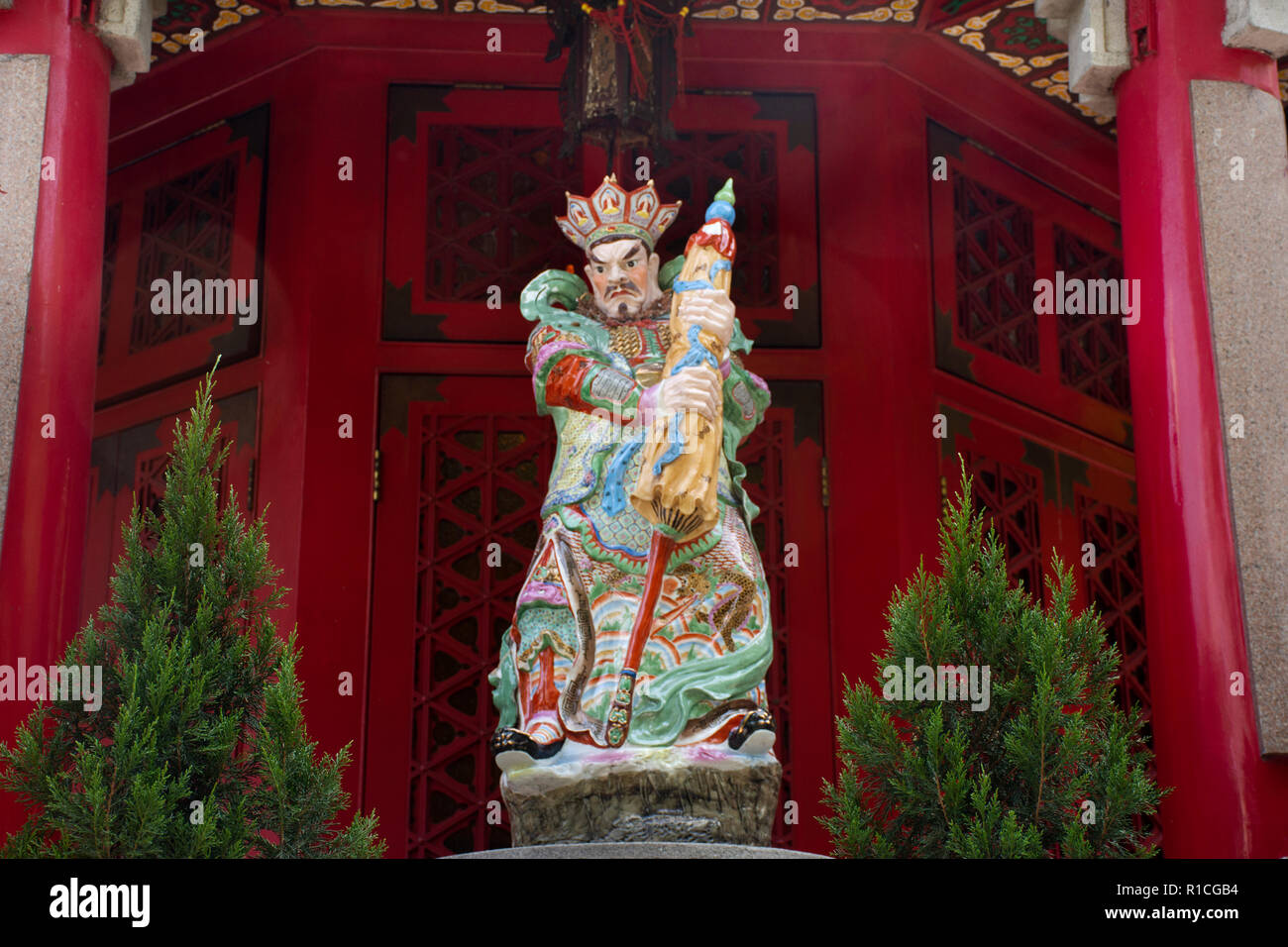 Chief of the four kings and protector of the north in Four Heavenly ...