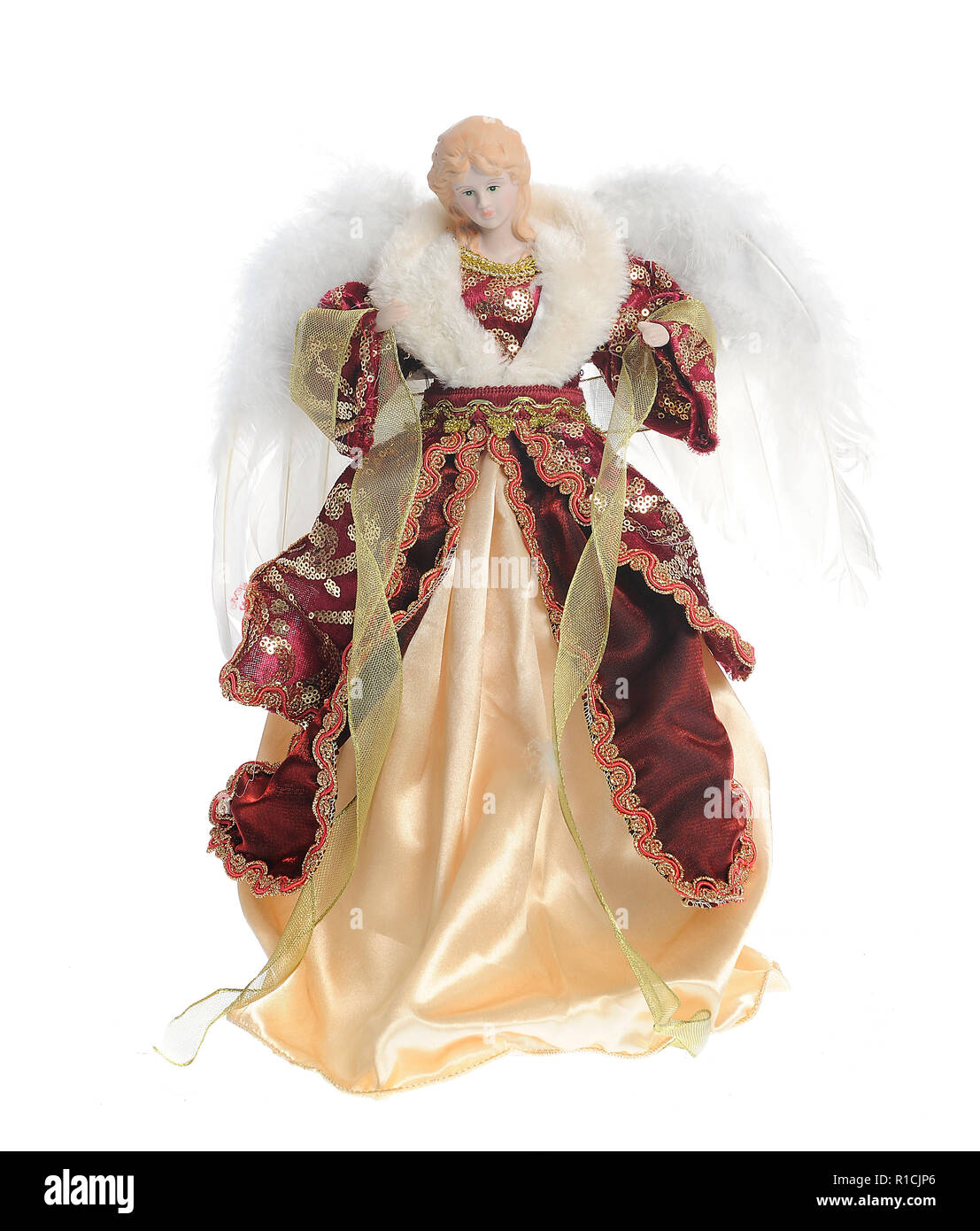 Sweet angel decoration isolated on white background Stock Photo - Alamy