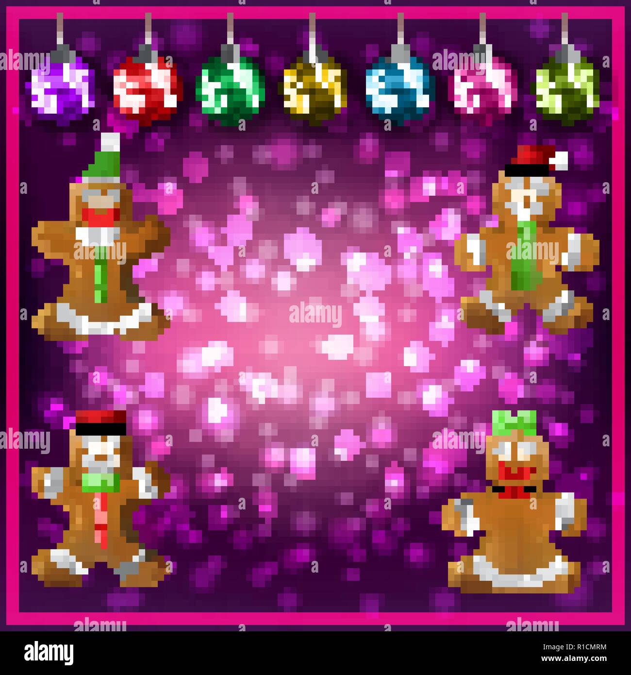 Gingerbread man and nobody Stock Vector Images - Alamy