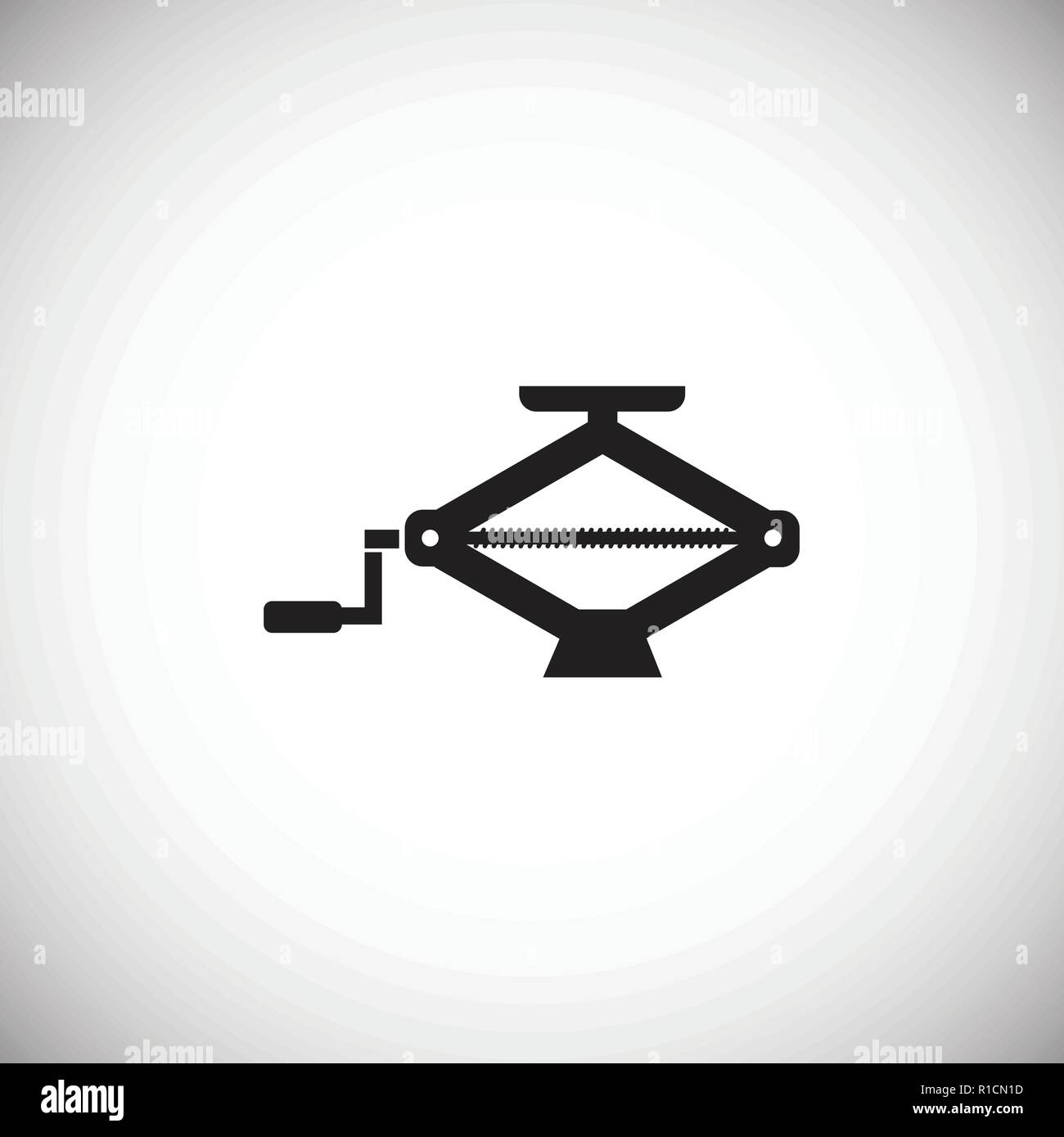 Car jack on white background Stock Vector Image & Art - Alamy