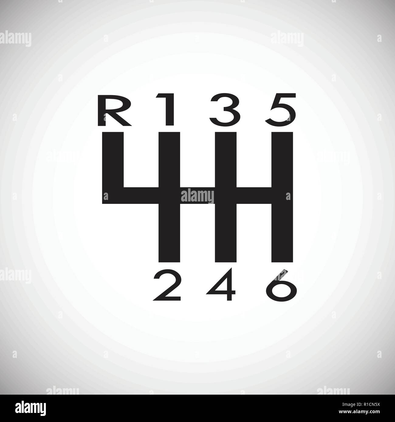 Manual transmission on white background Stock Vector Image & Art - Alamy