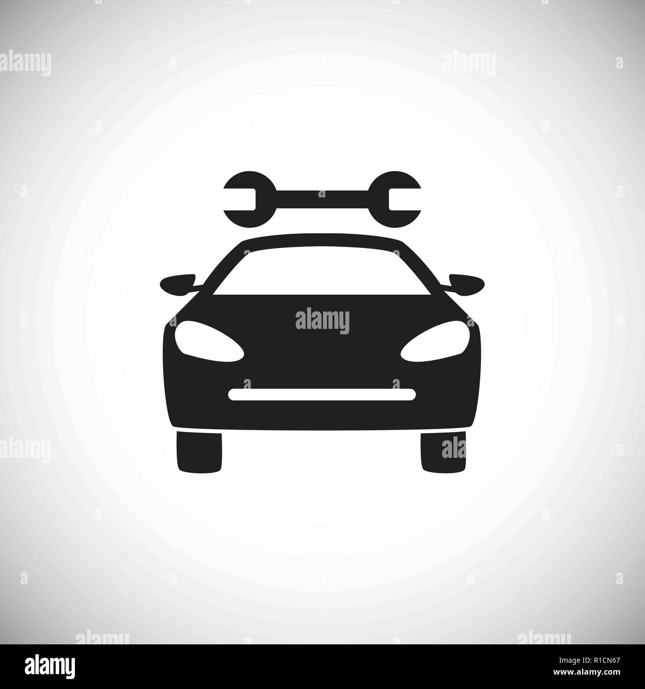 Car service on white background Stock Vector Image & Art - Alamy
