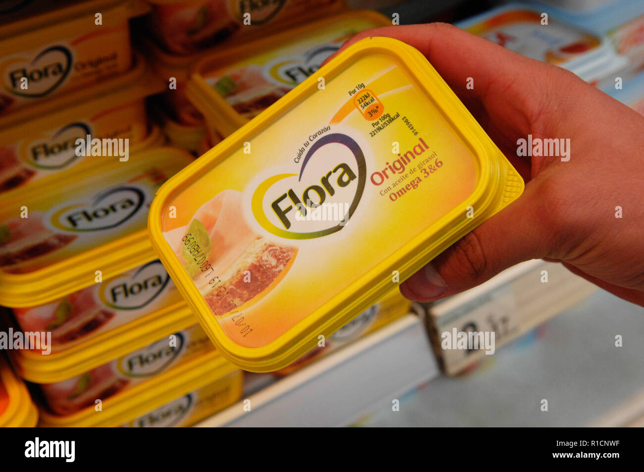 Butter margarine supermarket hi-res stock photography and images - Alamy