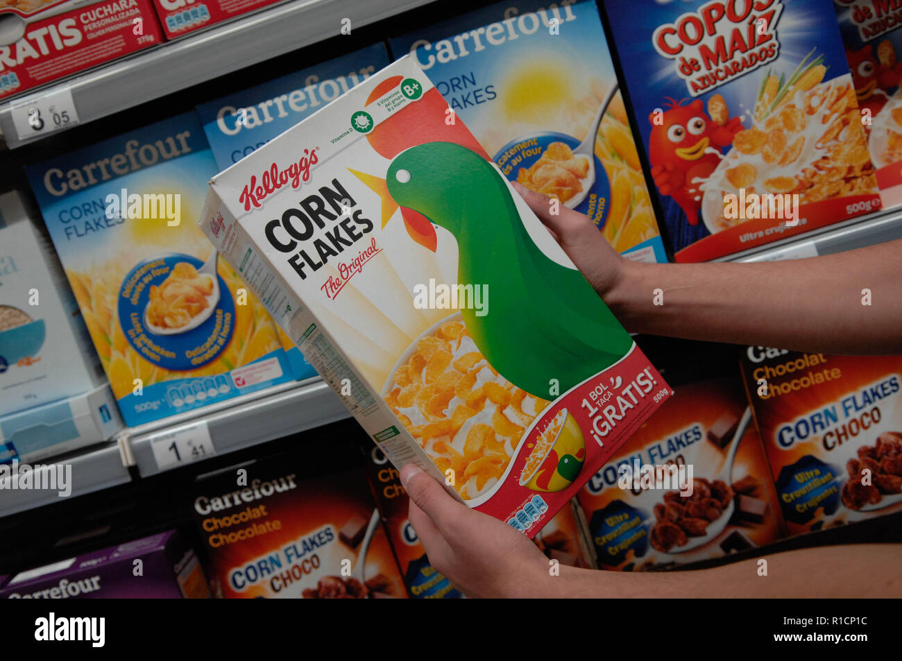 Kellogg's corn flakes rooster hi-res stock photography and images - Alamy