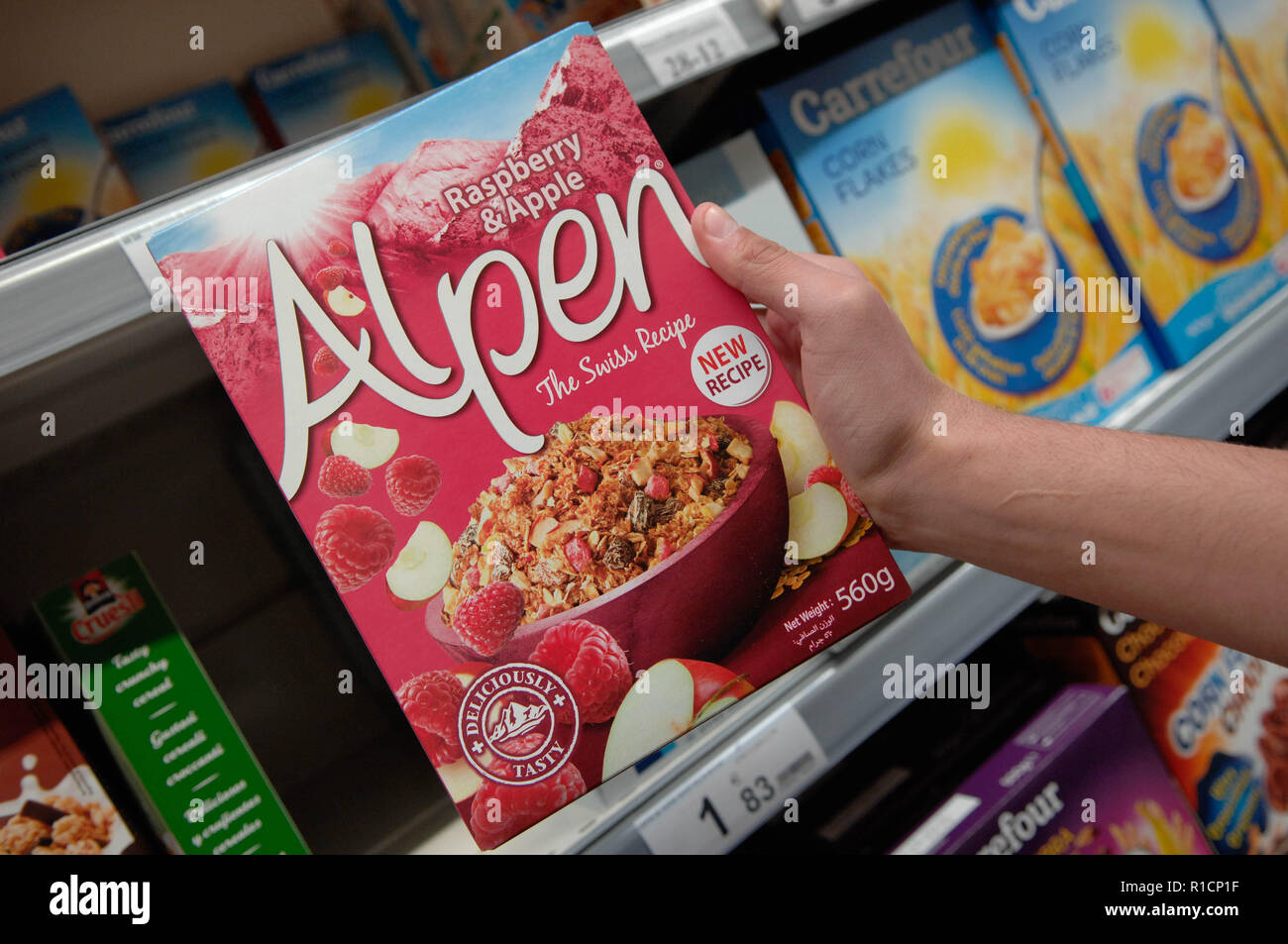 Alpen Cereal High Resolution Stock Photography and Images - Alamy