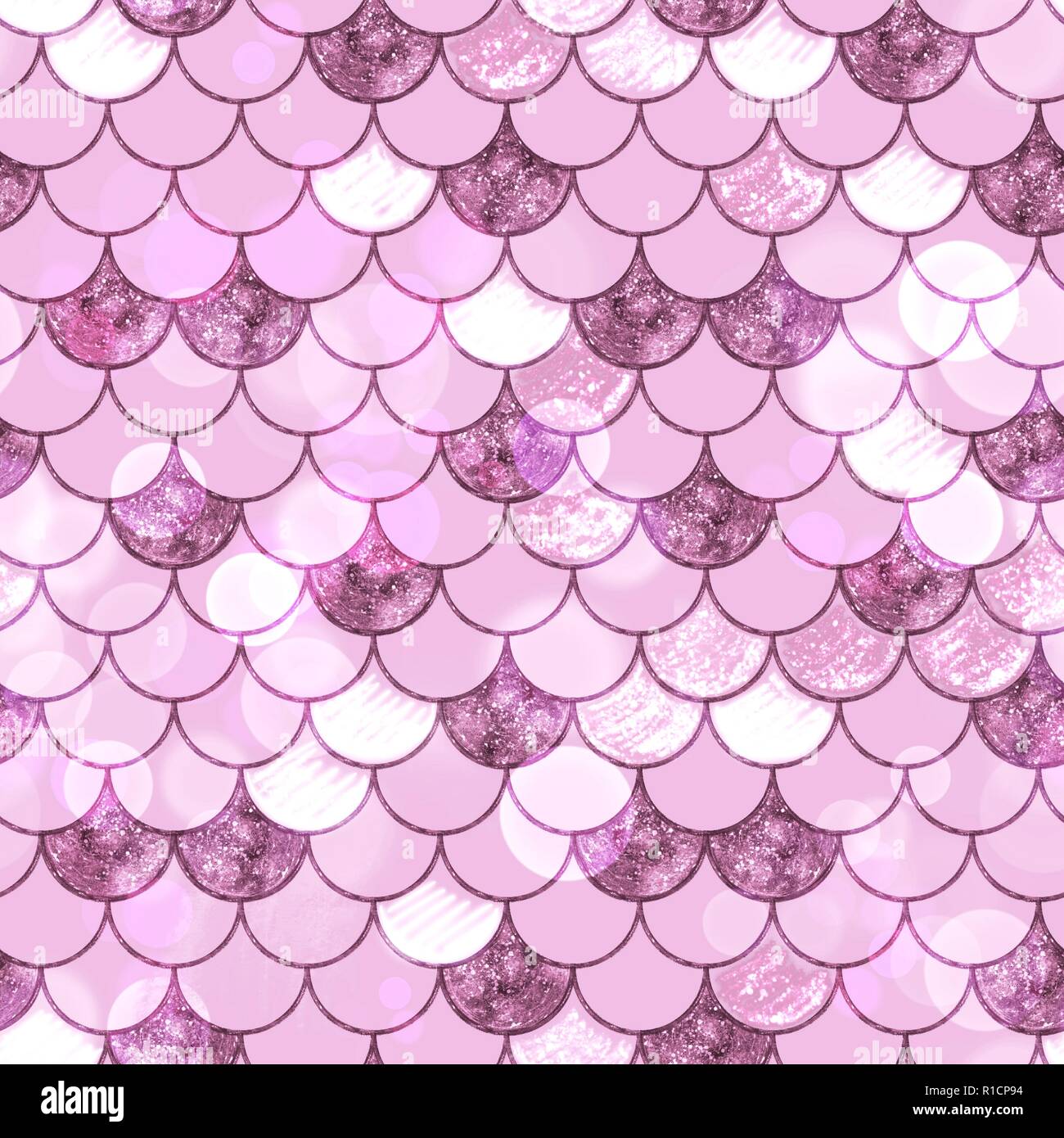 abstract pink scales seamless background Stock Photo - Alamy