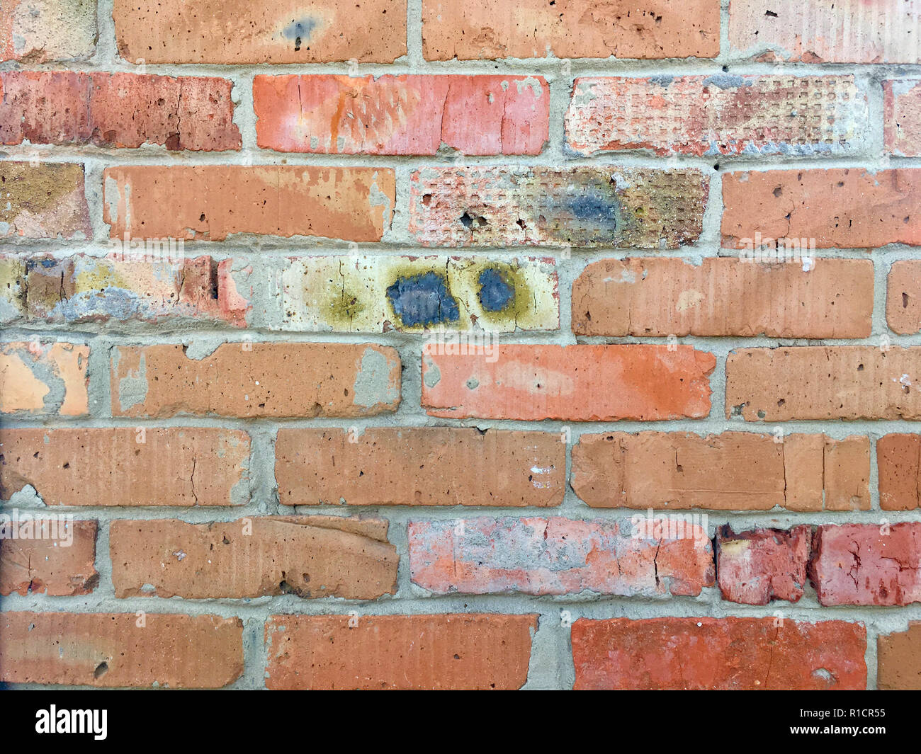 Red bricks texture hi-res stock photography and images - Alamy