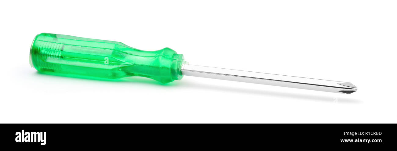 Screwdriver isolated on white background Stock Photo - Alamy
