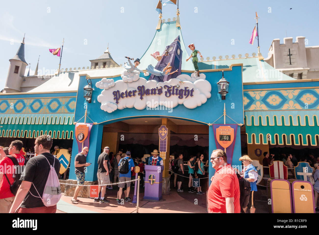 Magic kingdom orlando peter pan hi-res stock photography and images - Alamy