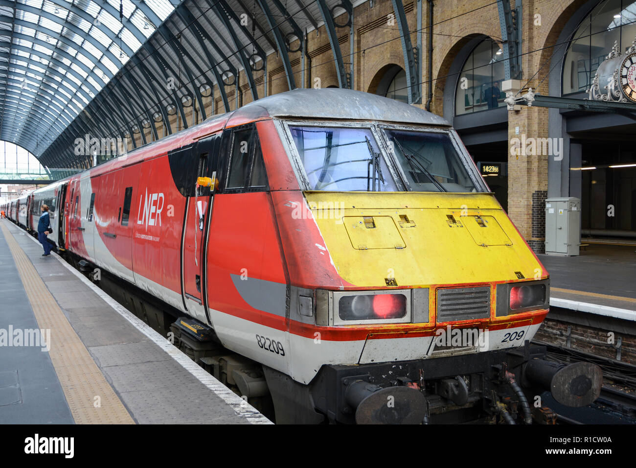 London North Eastern Railway (LNER), KIngs Cross station, London, UK Stock Photo - Alamy