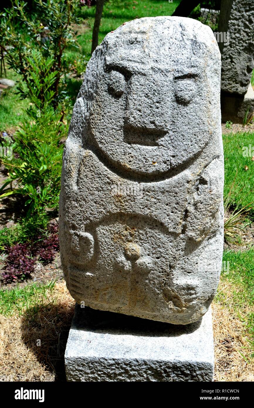 Recuay lthic sculptures- Archaeological Museum of Ancash "Augusto ...