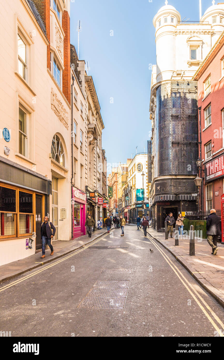 Windmill soho london hi-res stock photography and images - Alamy
