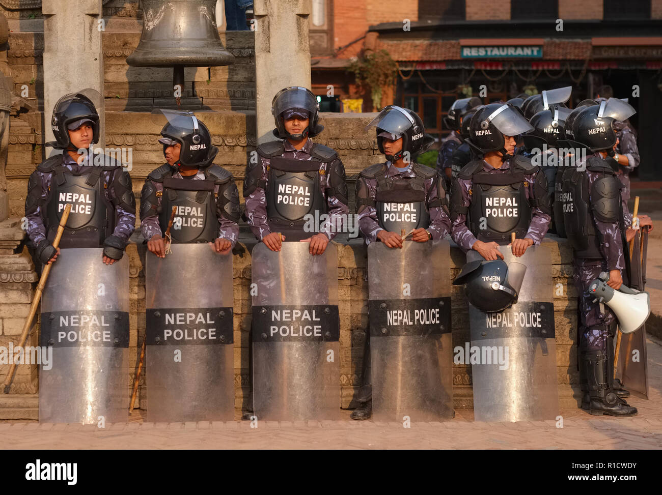 Nepal police hi-res stock photography and images - Alamy