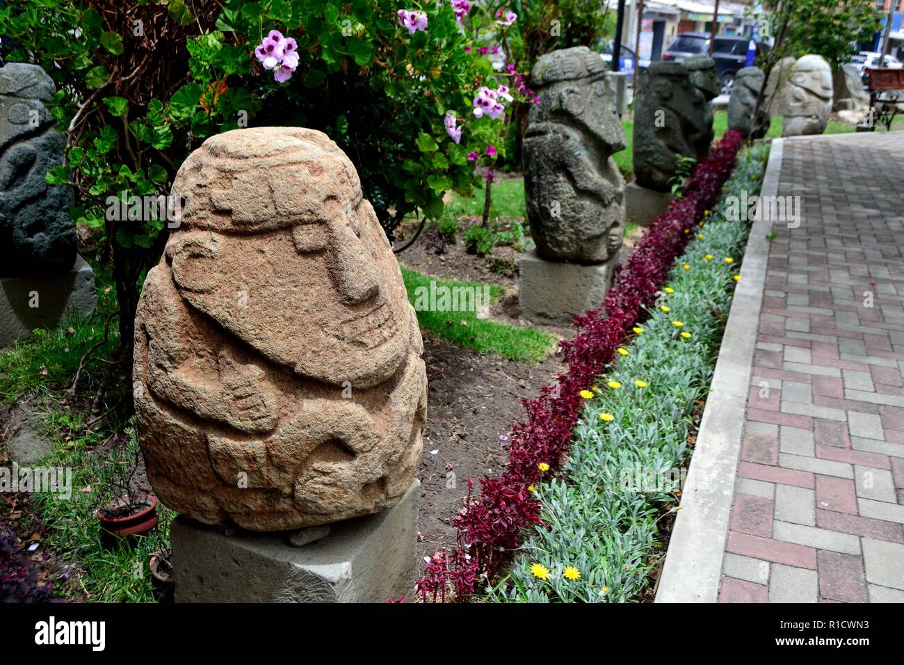 Recuay lthic sculptures- Archaeological Museum of Ancash "Augusto ...