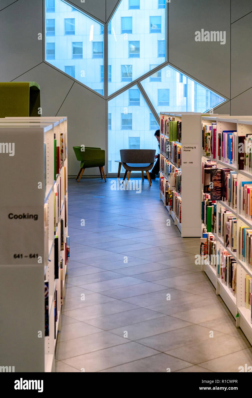 The Calgary Central Library, also known as the Calgary New Central ...
