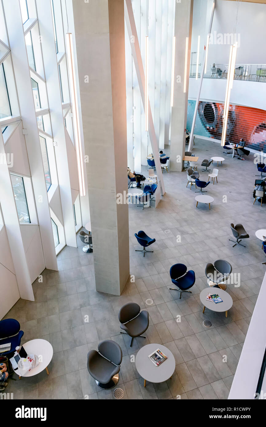 The Calgary Central Library, also known as the Calgary New Central ...