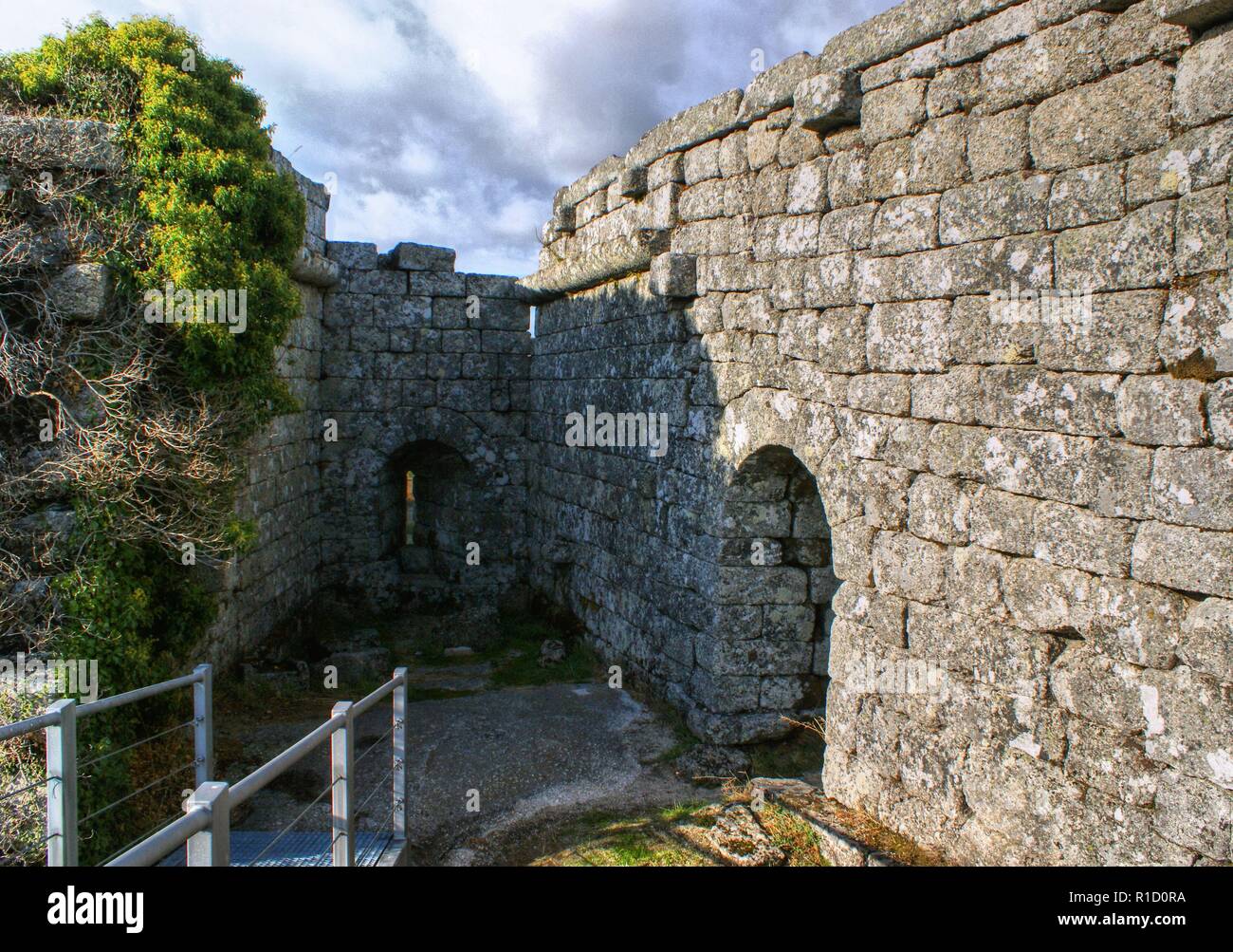 Aguiar castle in Vila Pouca de Aguiar, Portugal Stock Photo - Alamy